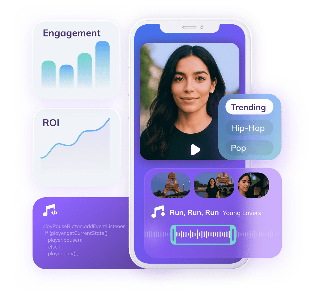Feed Clips short-form music clips for short-form content | Feed.fm