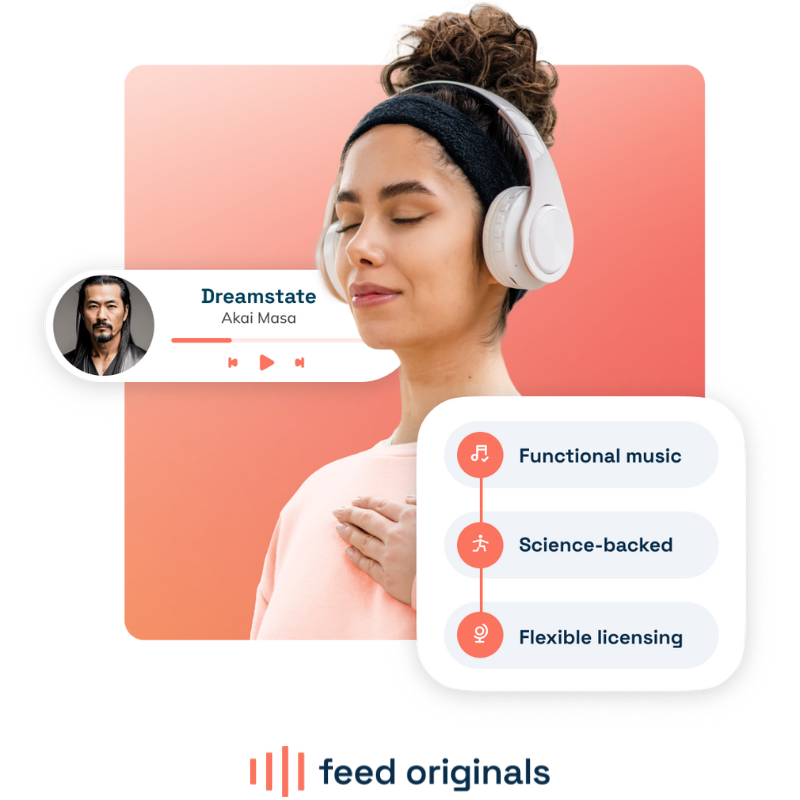 Science-backed music | Feed.fm functional music catalog Feed Originals