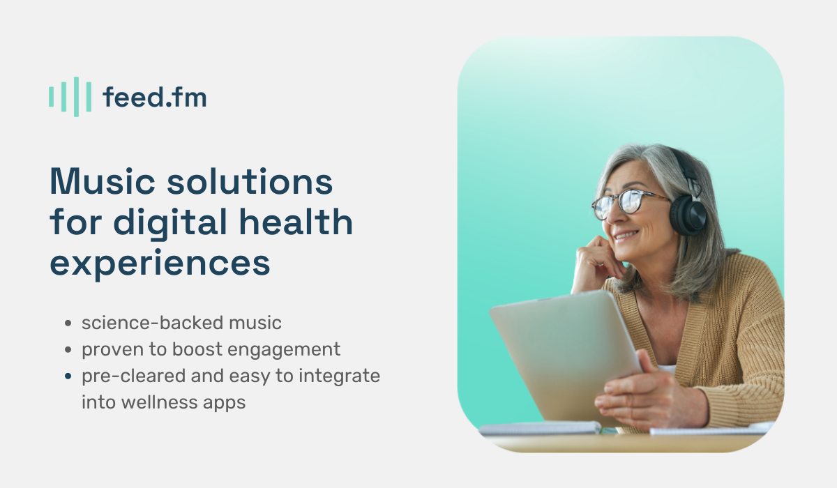 Digital Health Music Solutions for Wellness Applications | Feed.fm
